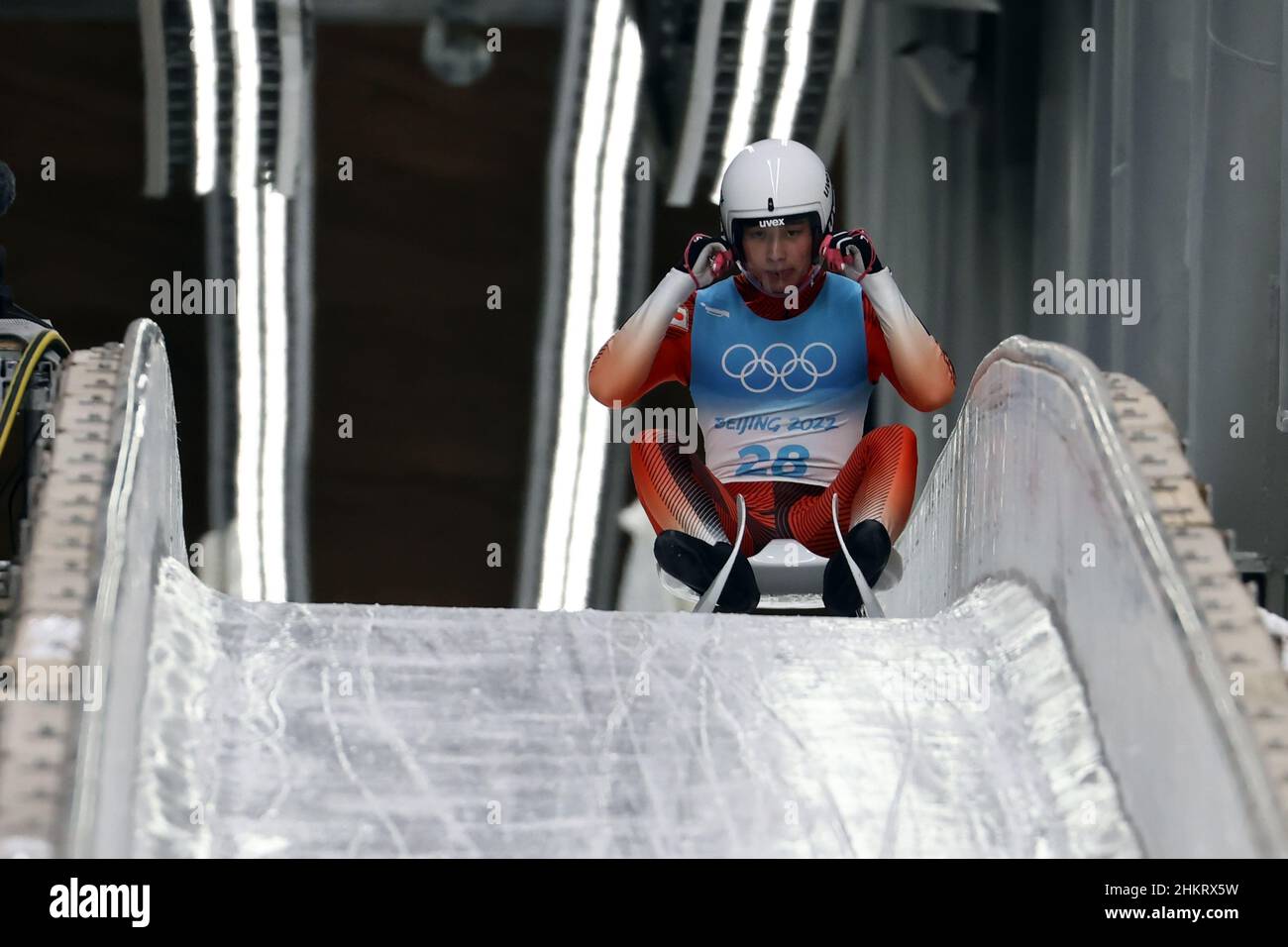 Beijing, China. 5th Feb, 2022. Seiya Kobayashi (JPN) Luge : Men's ...