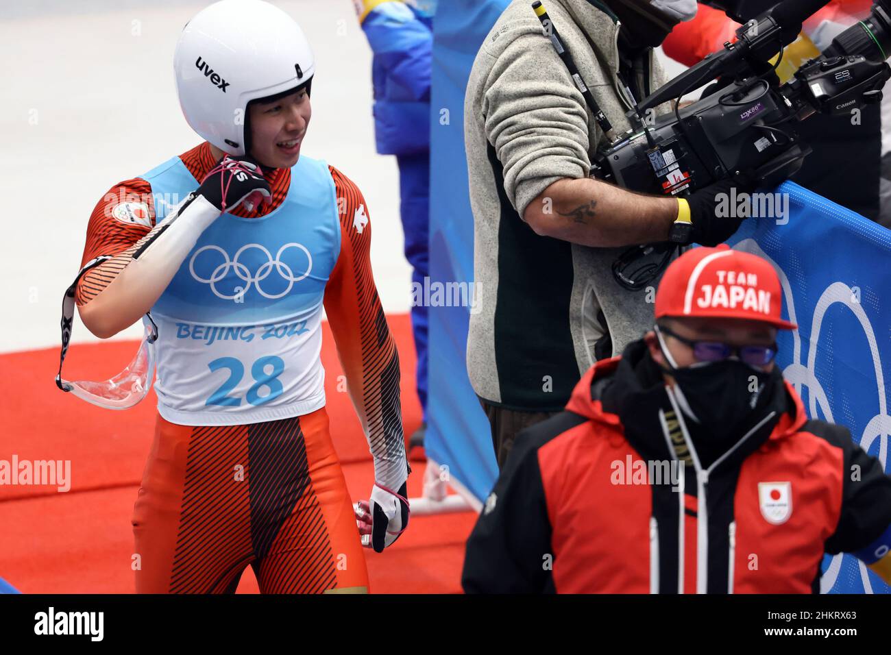 Beijing, China. 5th Feb, 2022. Seiya Kobayashi (JPN) Luge : Men's ...