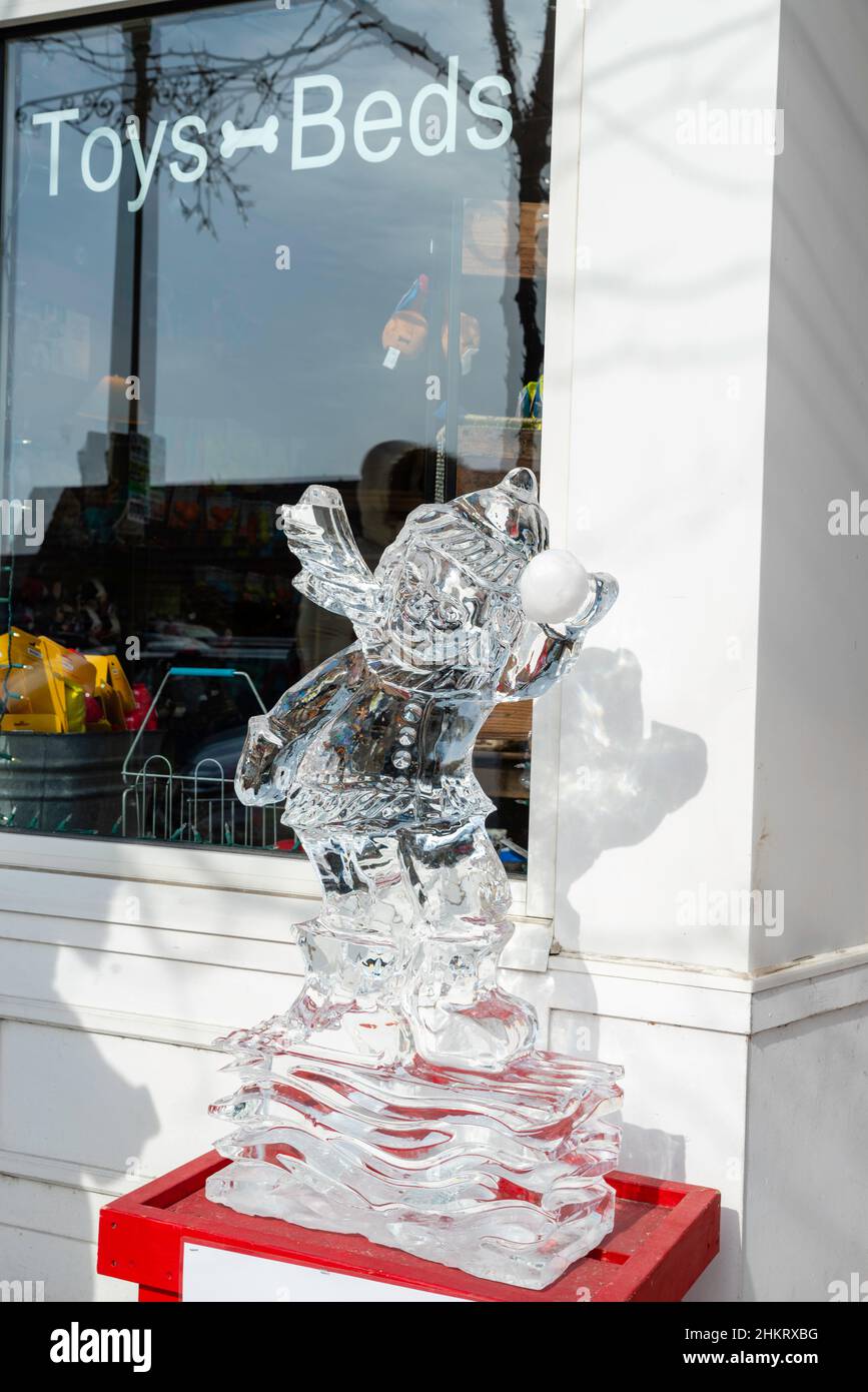 Photograph taken at Winterfest, a winter festival celebrating the cold ...