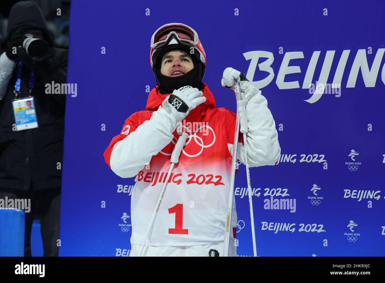 Zhangjiakou, Hebei, China. 5th Feb, 2022. Mikael Kingsbury (CAN ...
