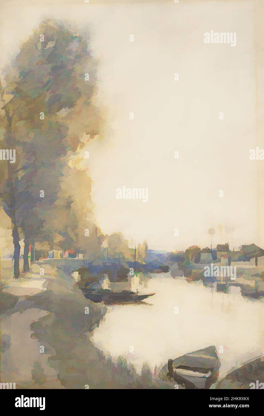 Art inspired by Moret, James Paterson, France, Classic works modernized ...