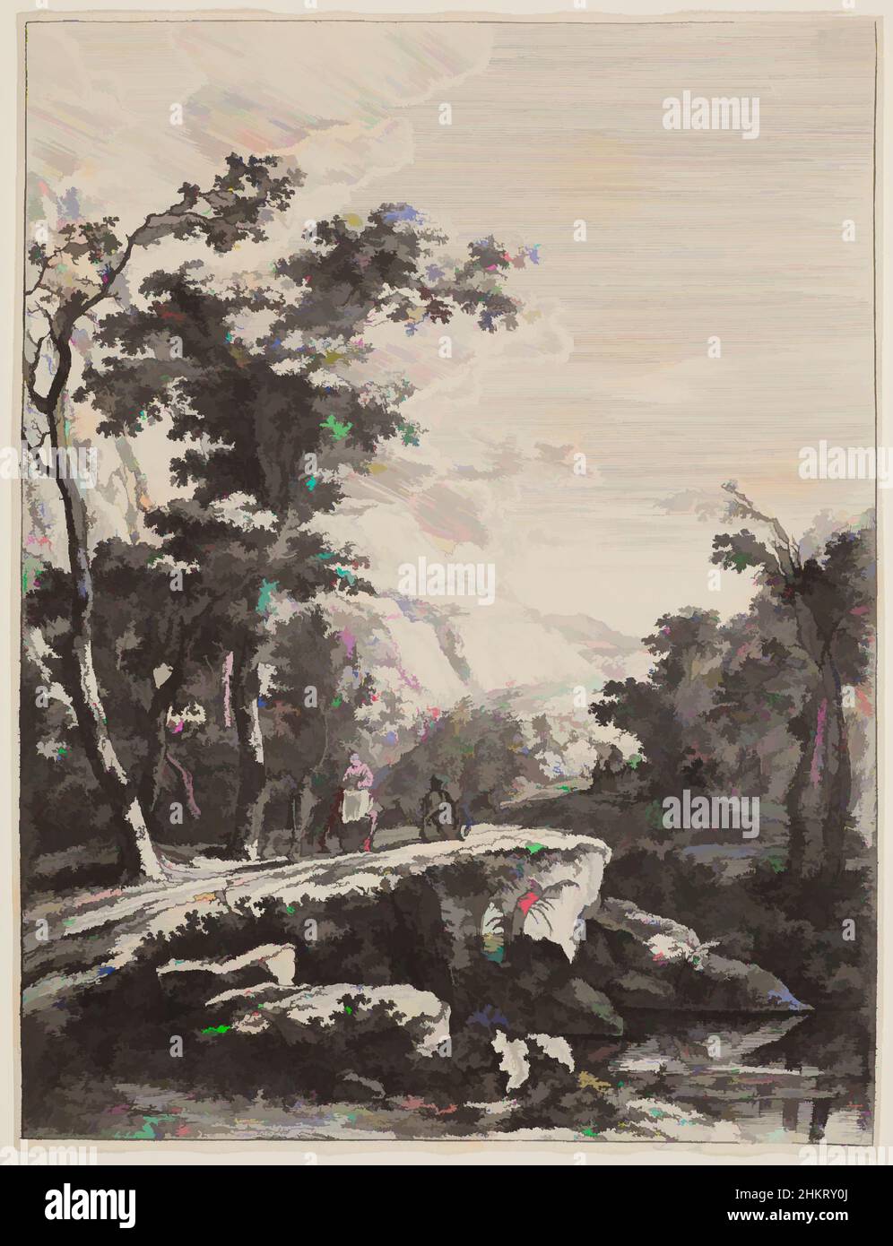 Art inspired by Italianate landscape, Jan Both, artist, 1636-1652 ...