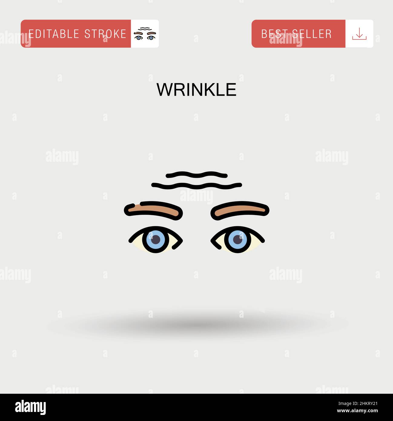 Wrinkled white Stock Vector Images - Alamy