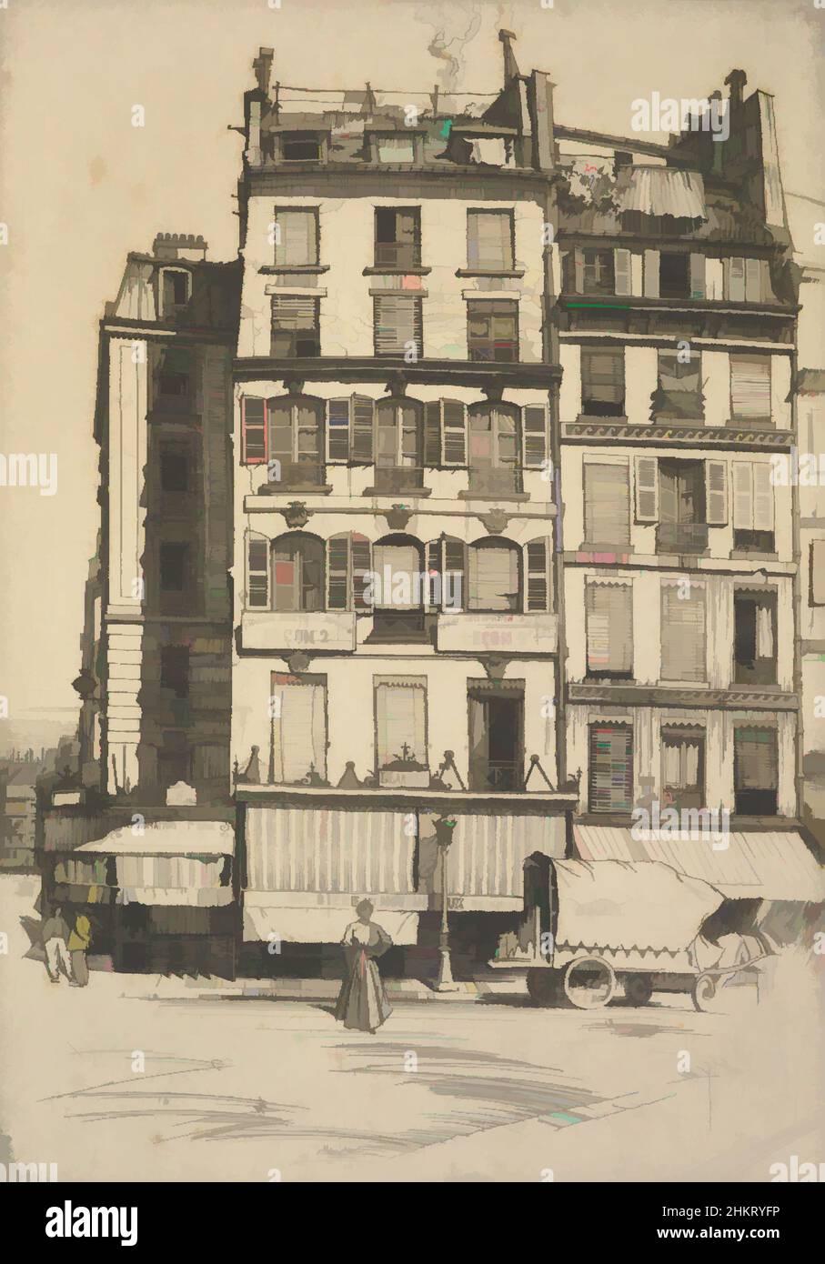 Art inspired by Quai de L'Hotel de Ville, Raymond Ray-Jones, artist ...