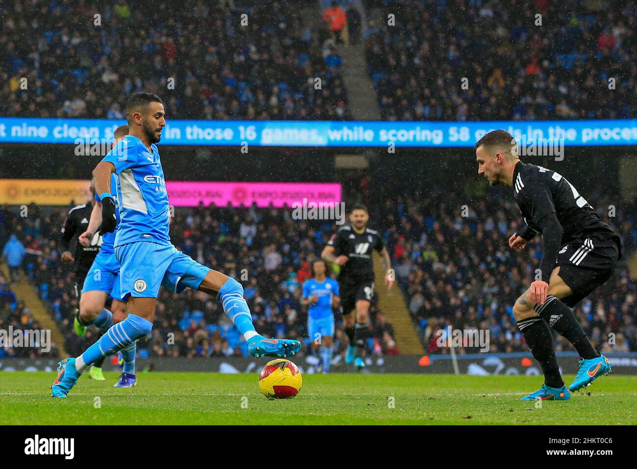 Manchester city riyad mahrez 2022 hi-res stock photography and images ...