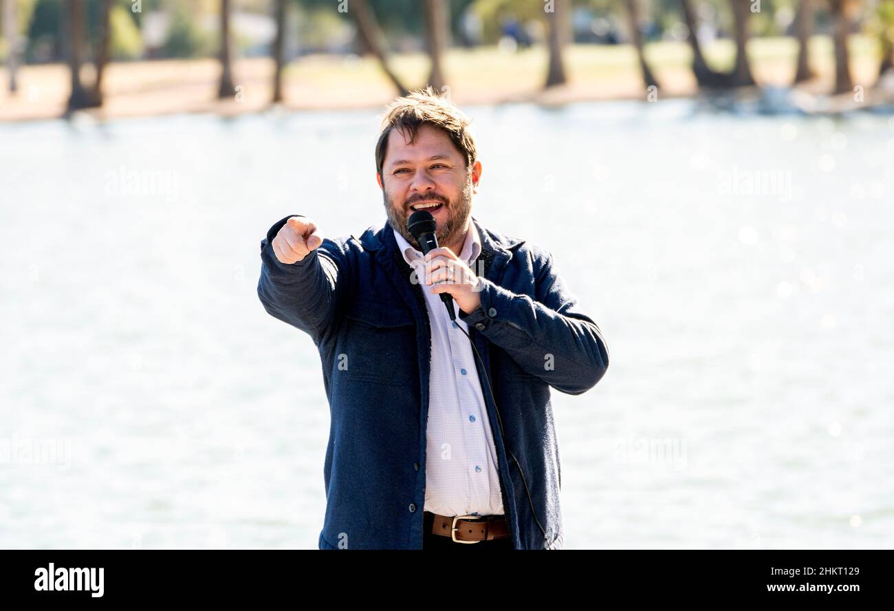 Phoenix, Arizona, USA. 05th Feb, 2022. Arizona Congressman RUBEN ...