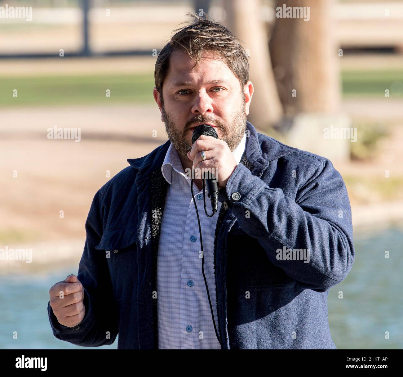Phoenix, Arizona, USA. 05th Feb, 2022. Arizona Congressman RUBEN ...