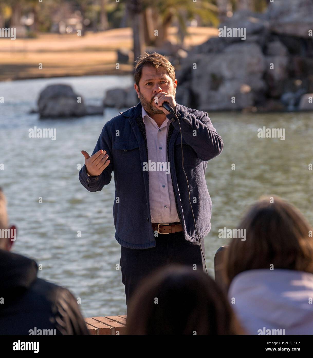 Phoenix, Arizona, USA. 05th Feb, 2022. Arizona Congressman RUBEN ...