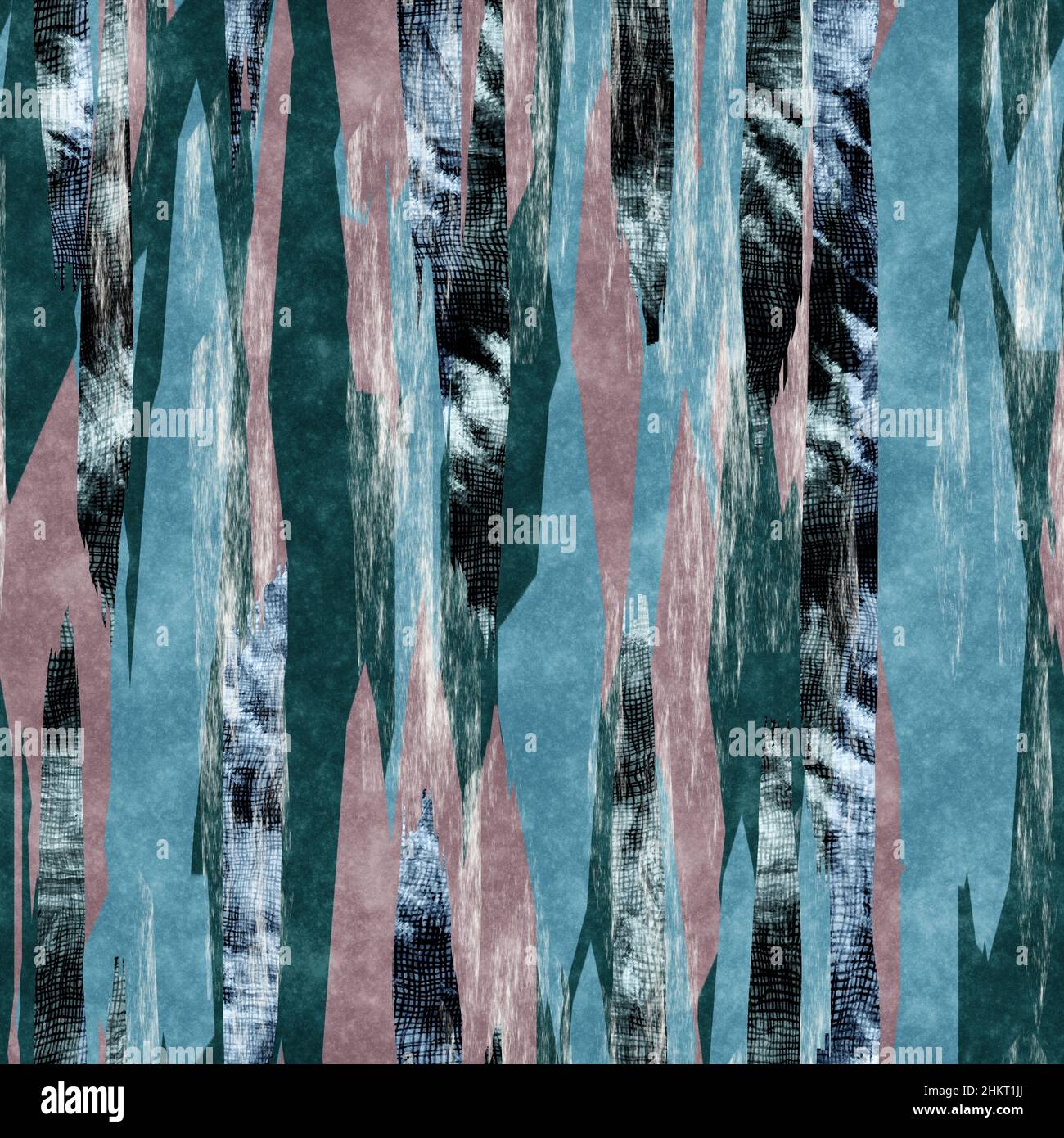 Seamless paper strip collage surface pattern design for print. High ...