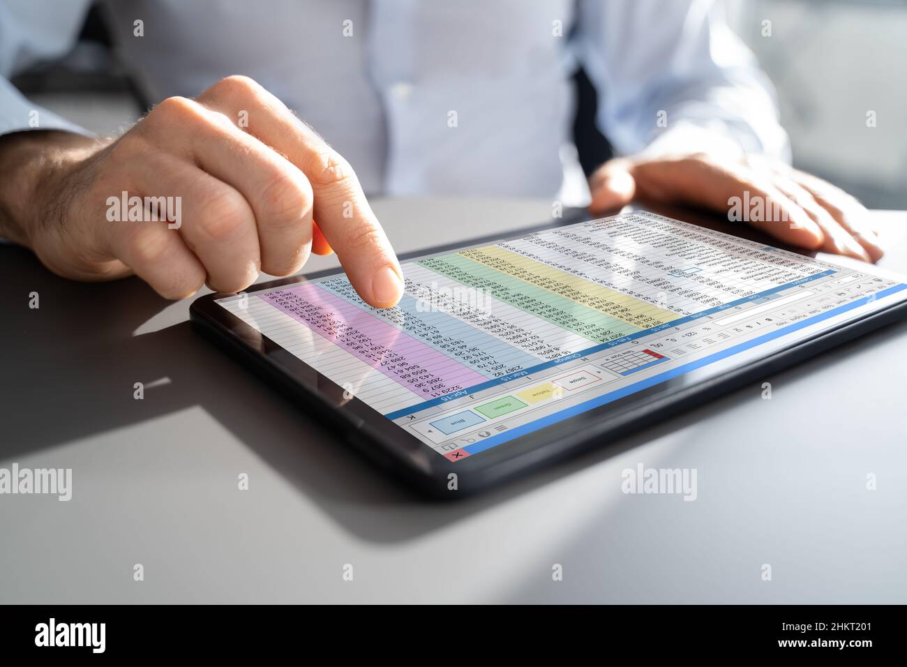 Financial spreadsheet background hi-res stock photography and images ...