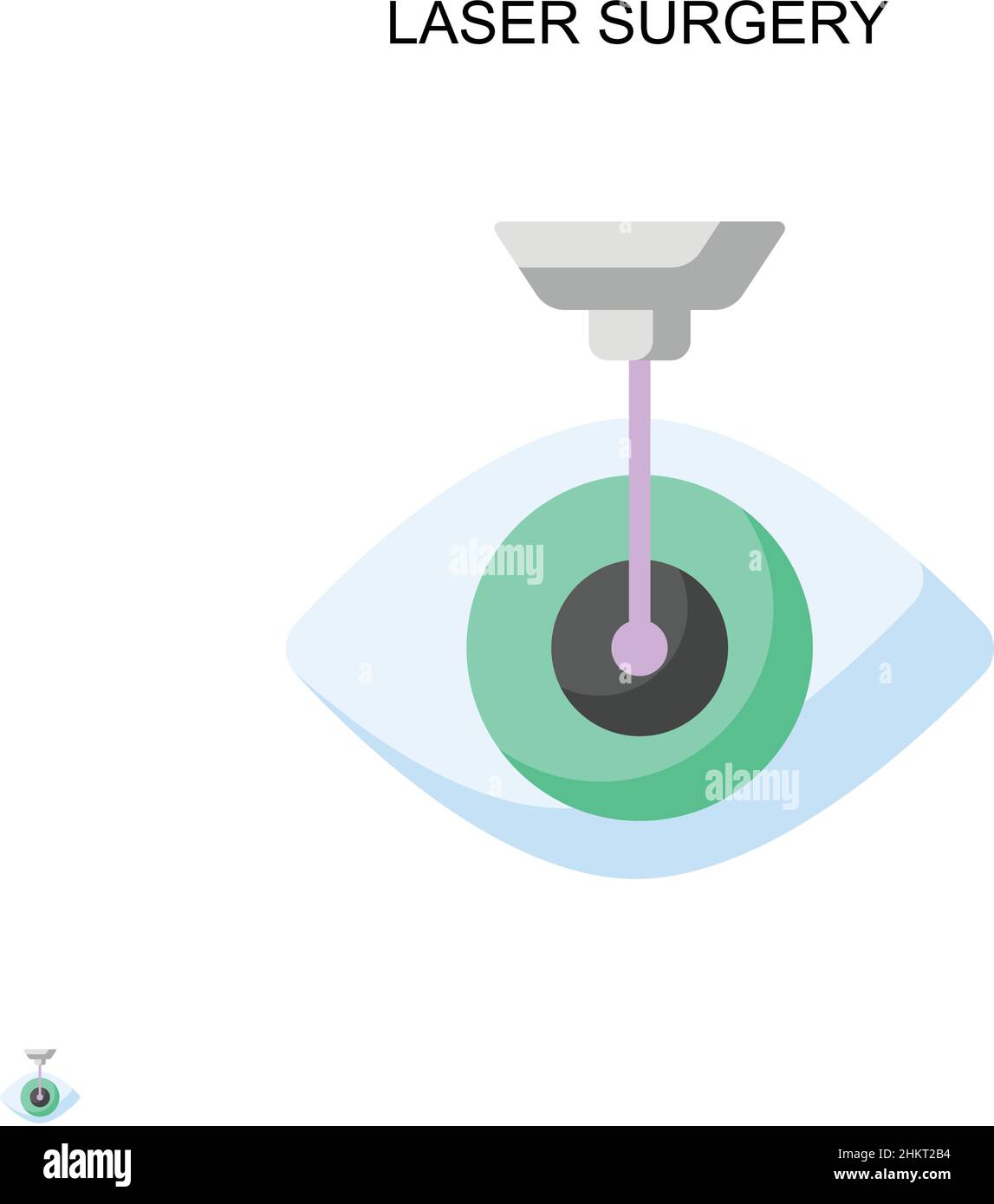 Doctor female microscope glasses Stock Vector Images - Alamy