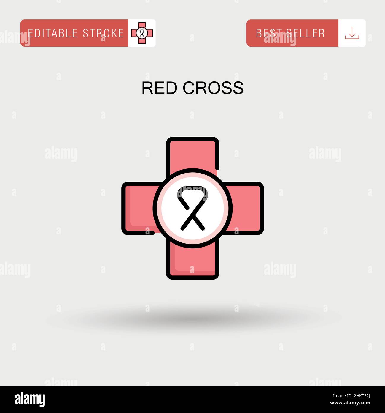 Doctor sign red cross hi-res stock photography and images - Alamy
