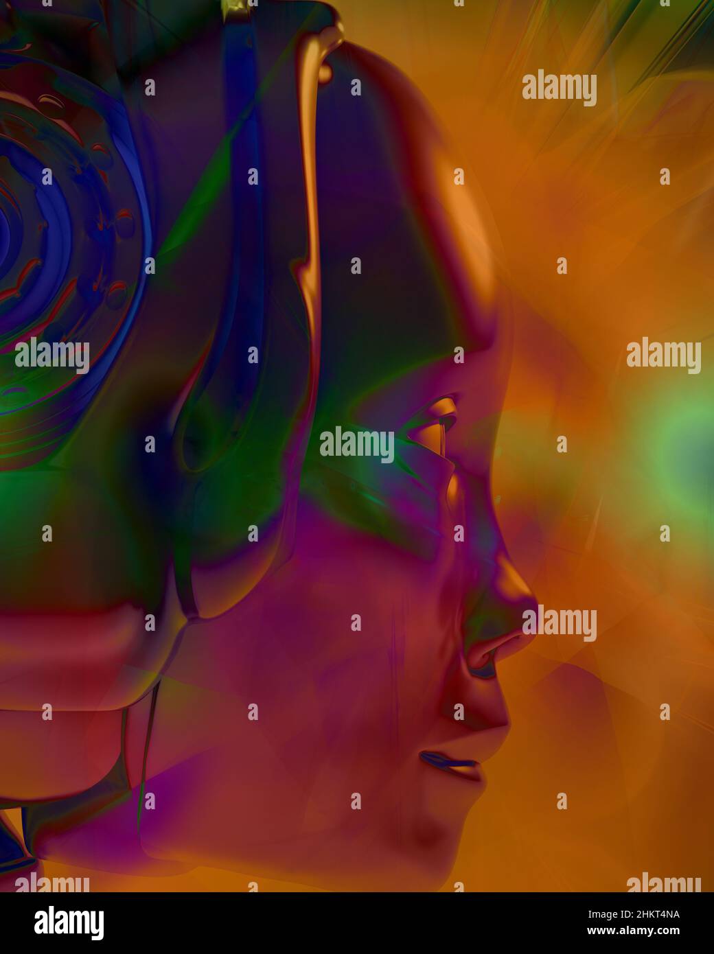 android - artificial intelligence Stock Photo - Alamy