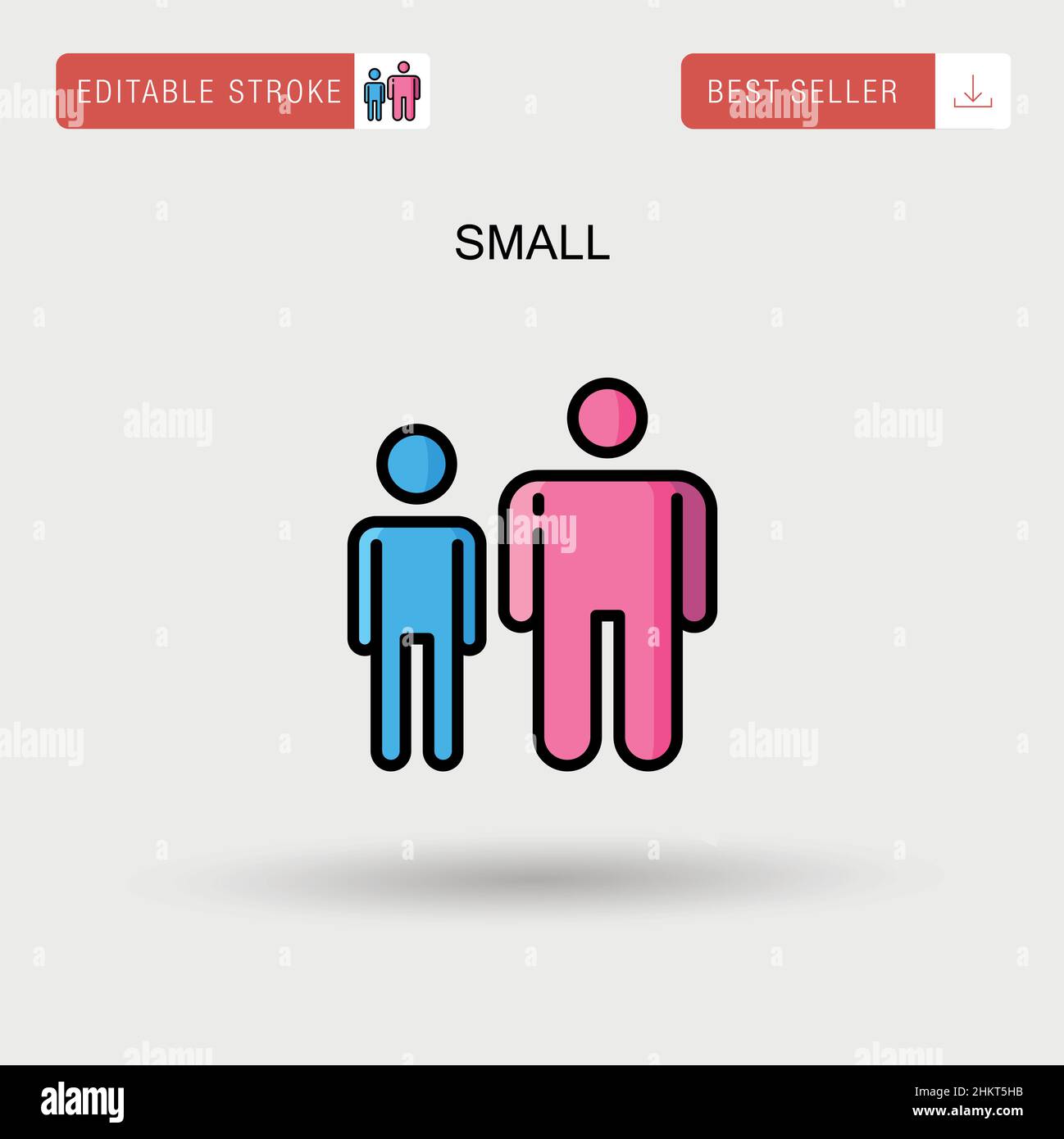 Small Simple vector icon Stock Vector Image & Art - Alamy