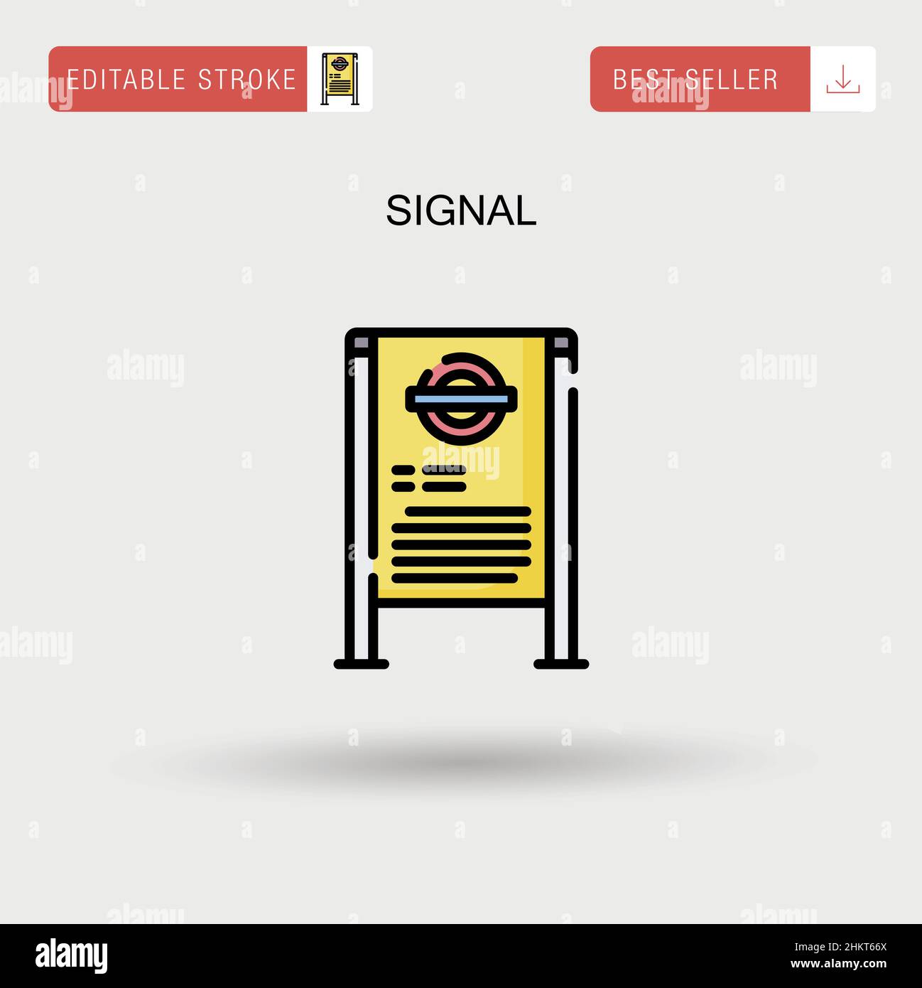 Antenna wave signal logo Stock Vector Images - Alamy