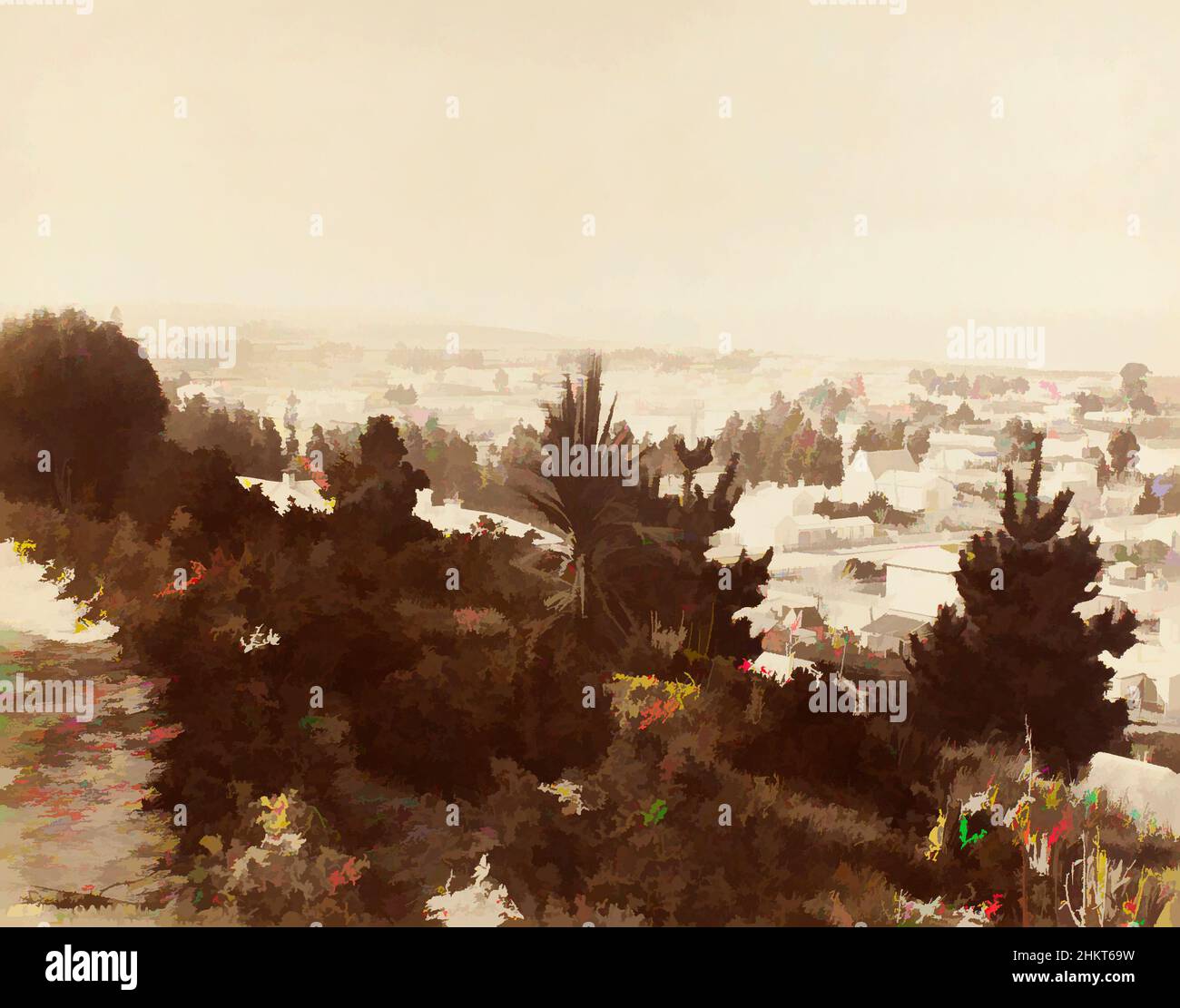 Art inspired by Oamaru. From the album: N.Z. Scenery, Burton Brothers ...