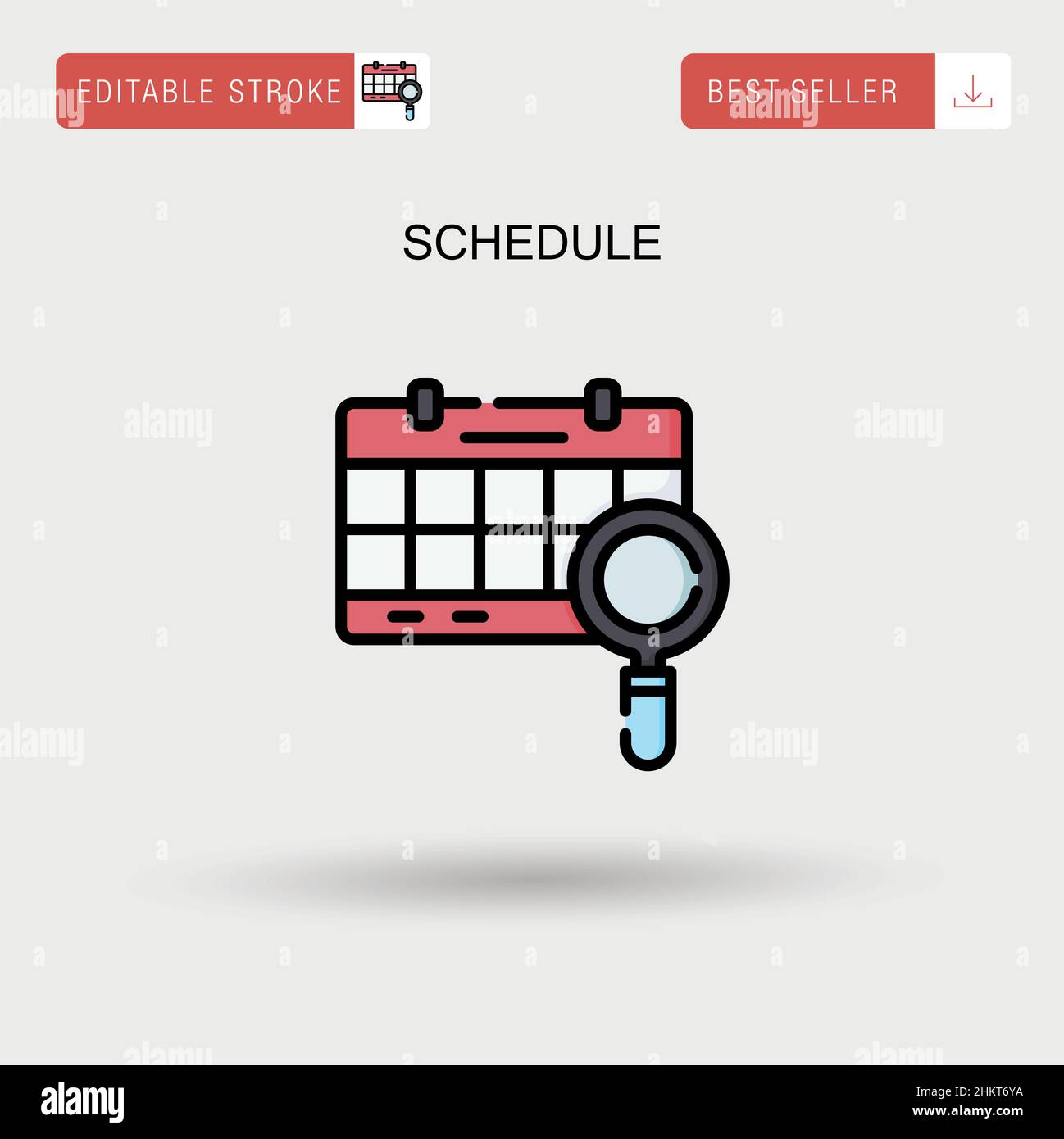 Schedule planner task agenda Stock Vector Images - Alamy