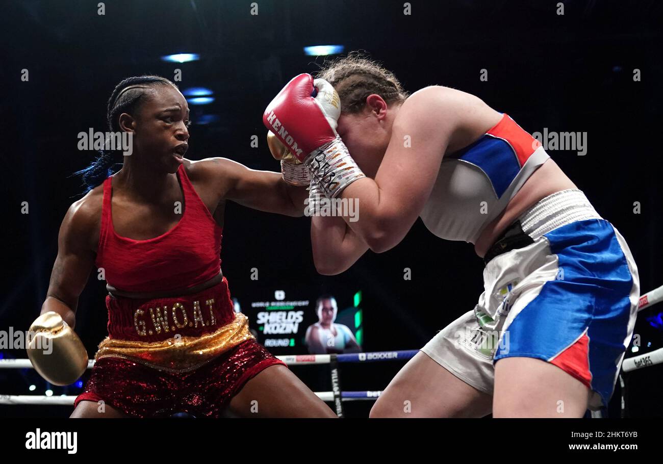 Claressa shields ema kozin hi-res stock photography and images - Alamy