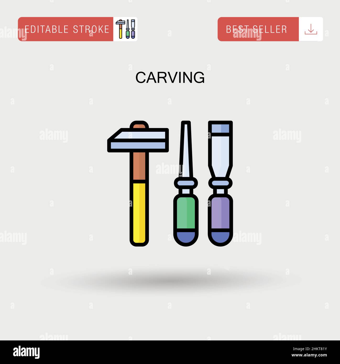 Wood face carving Stock Vector Images - Alamy