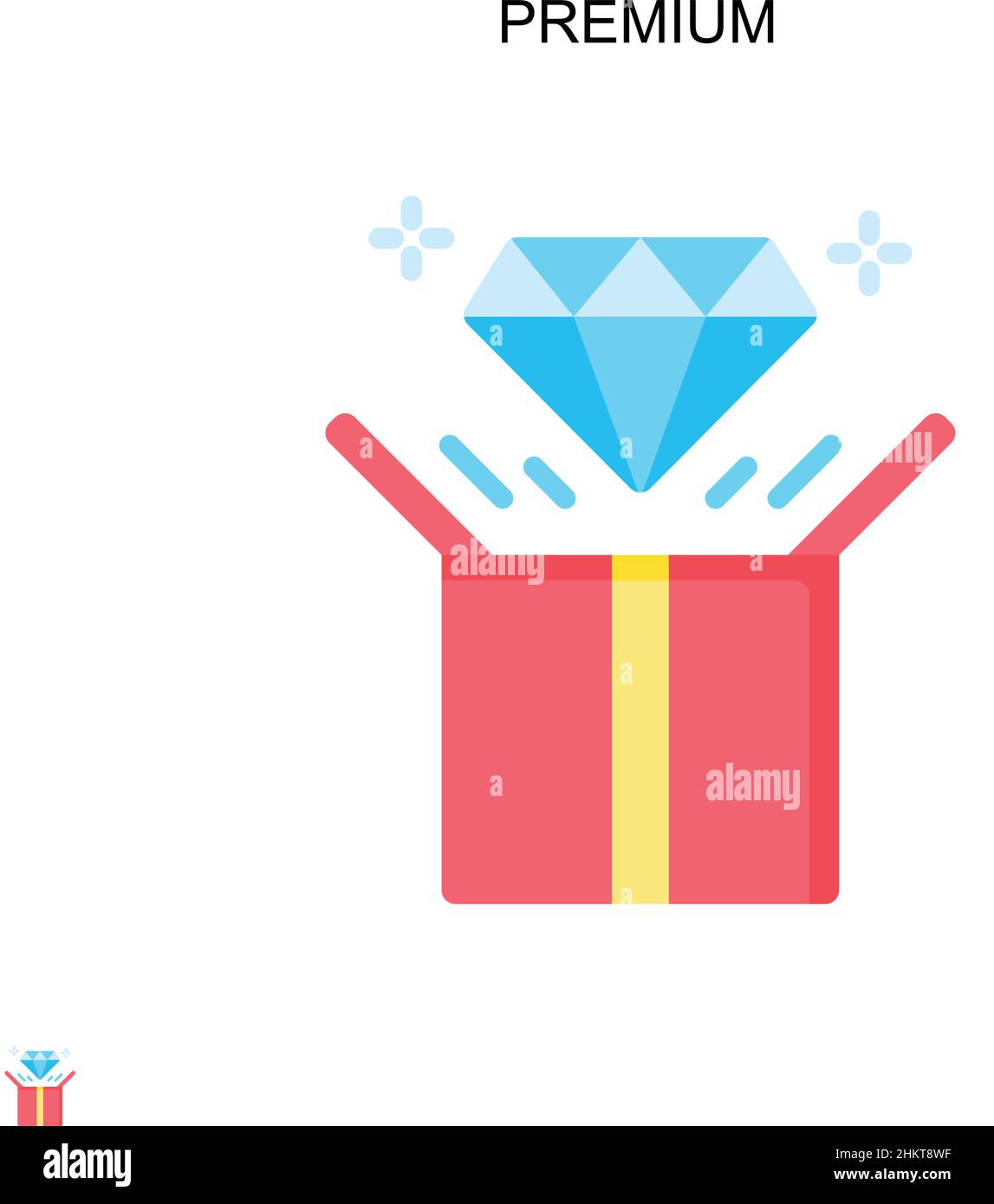 Premium Simple vector icon. Illustration symbol design template for web ...