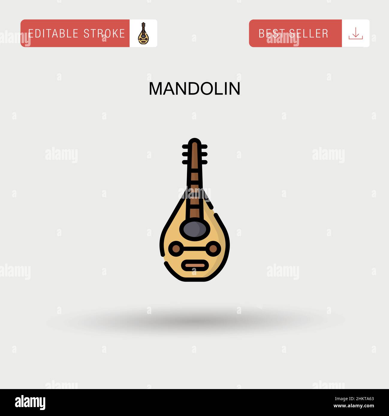 Mandolin man Stock Vector Images - Alamy