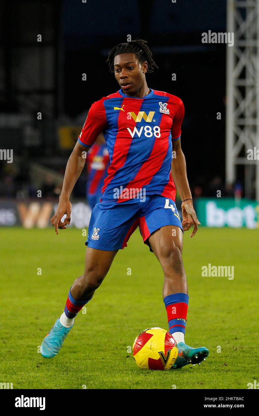 Tayo Adaramola #45 of Crystal Palace in action Stock Photo - Alamy