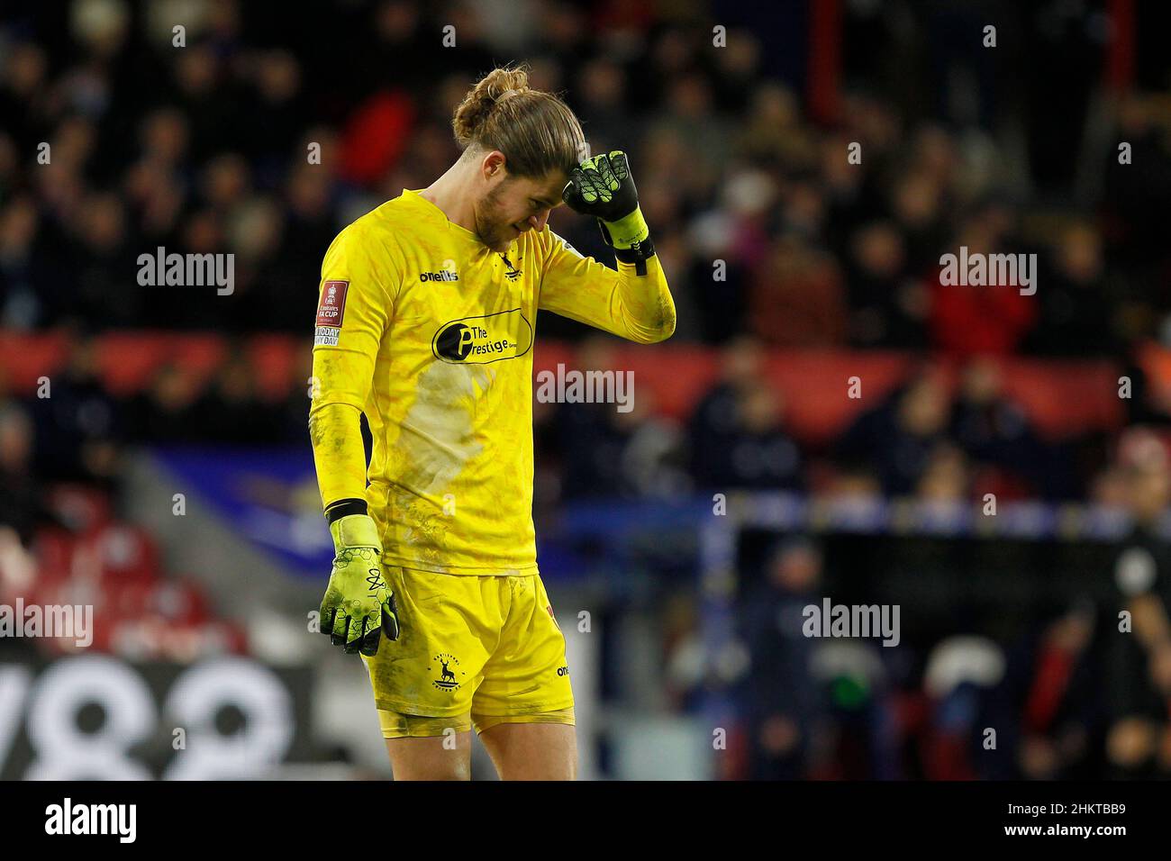 Ben Killip #1 of Hartlepool United Stock Photo - Alamy