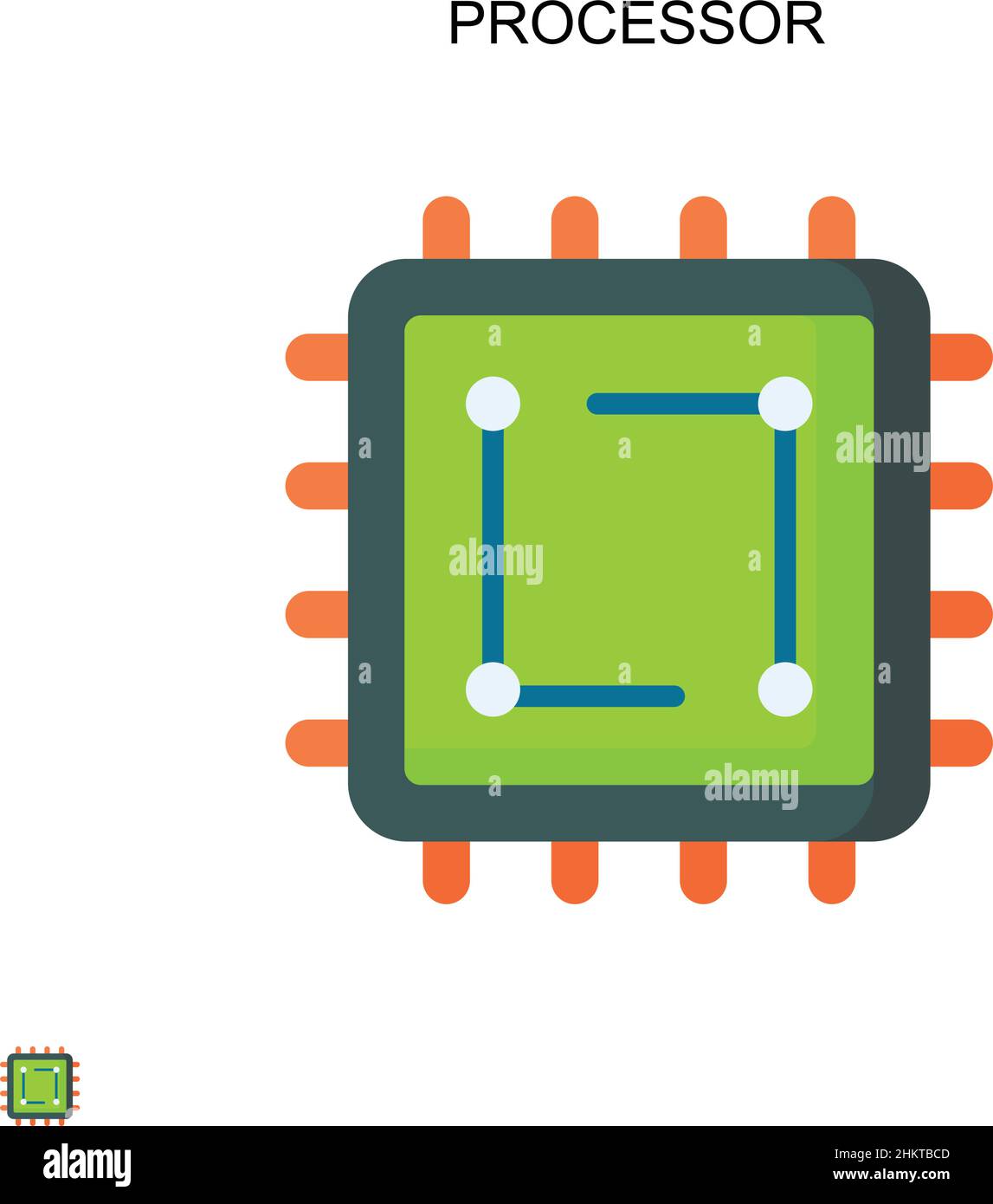 Central processing unit icon technology hi-res stock photography and ...