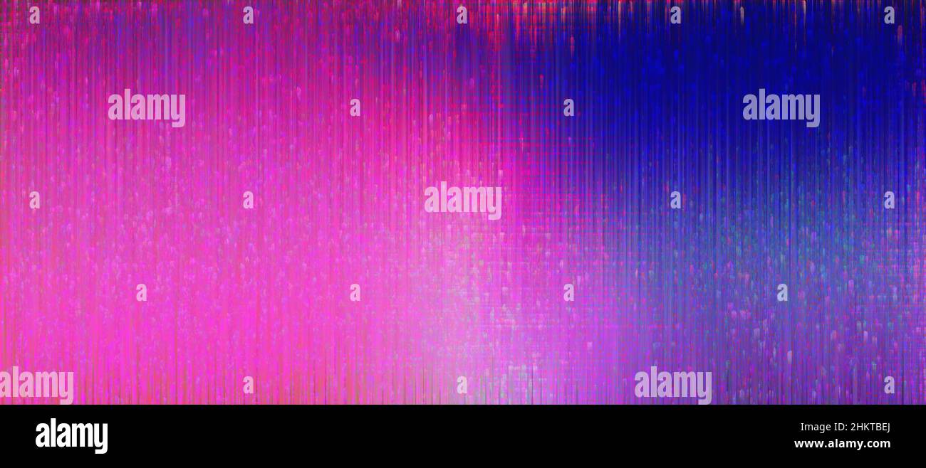 An abstract neon glitch art texture background image Stock Photo - Alamy