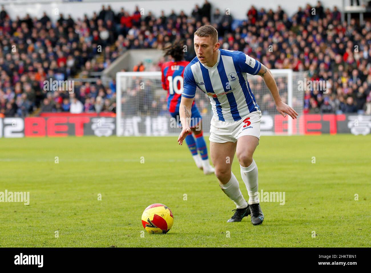 David Ferguson #3 of Hartlepool United on the ball Stock Photo - Alamy