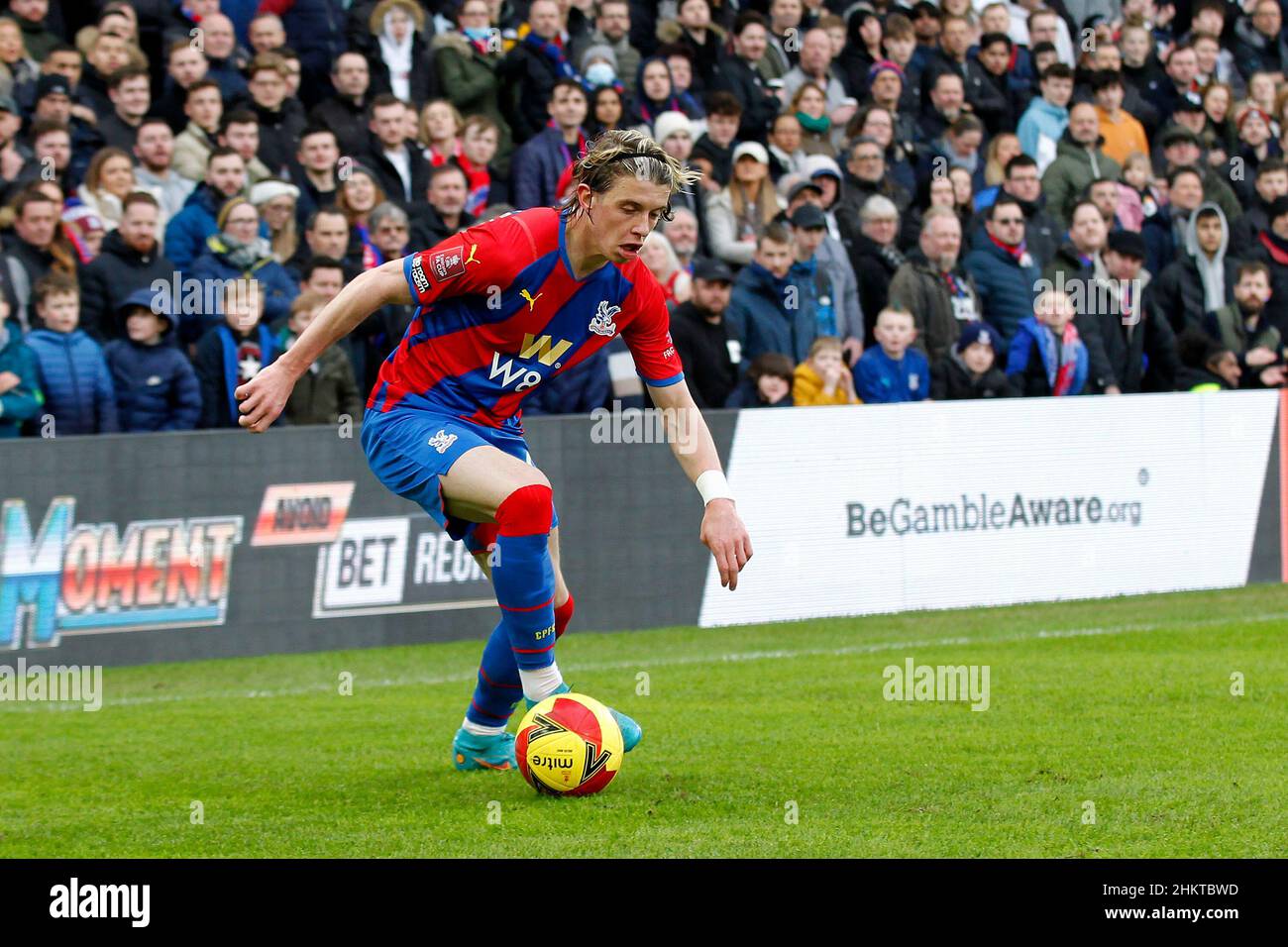Conor Gallagher #23 of Crystal Palace on the ball Stock Photo - Alamy