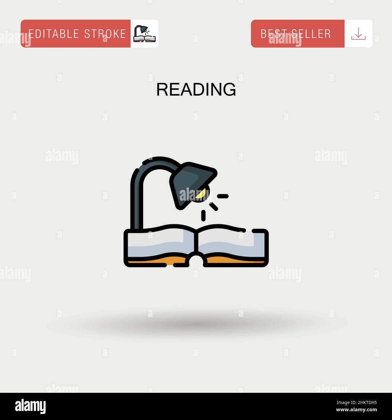Reading Simple vector icon Stock Vector Image & Art - Alamy