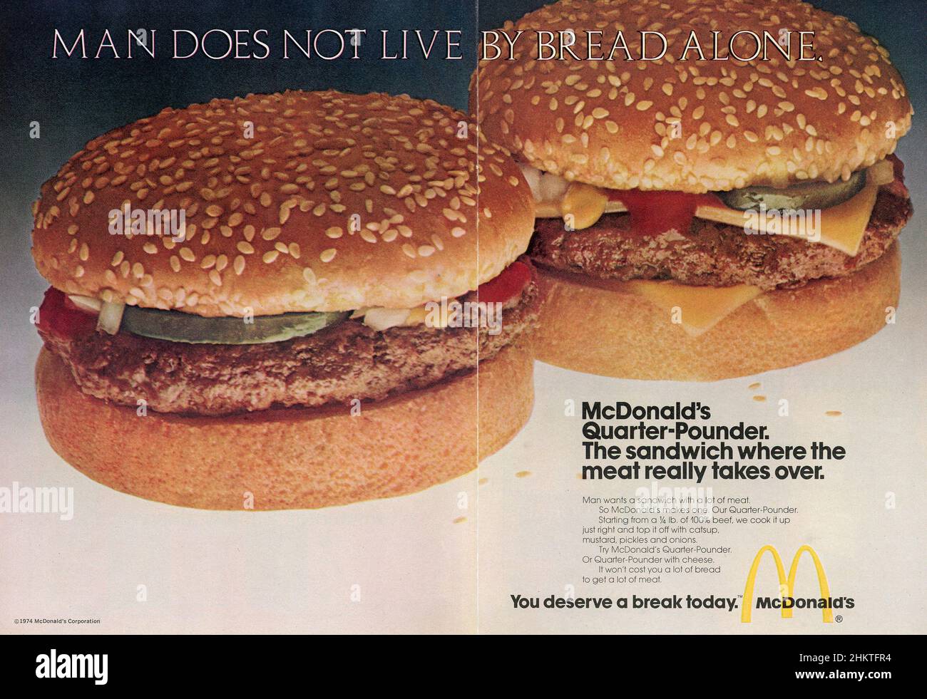 Mcdonalds Magazine Ads