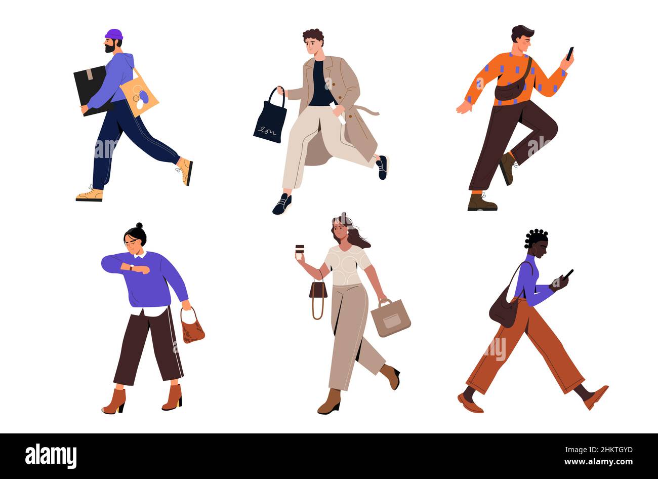 Concept rushing Cut Out Stock Images & Pictures - Alamy