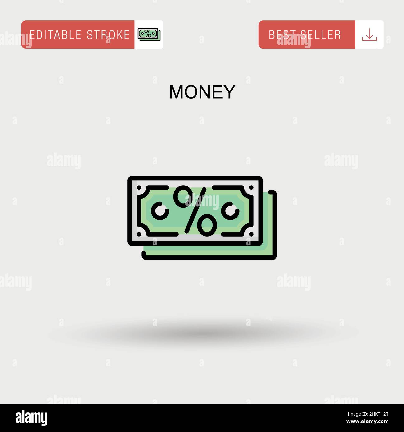 Simple icon vector euro note hi-res stock photography and images - Alamy