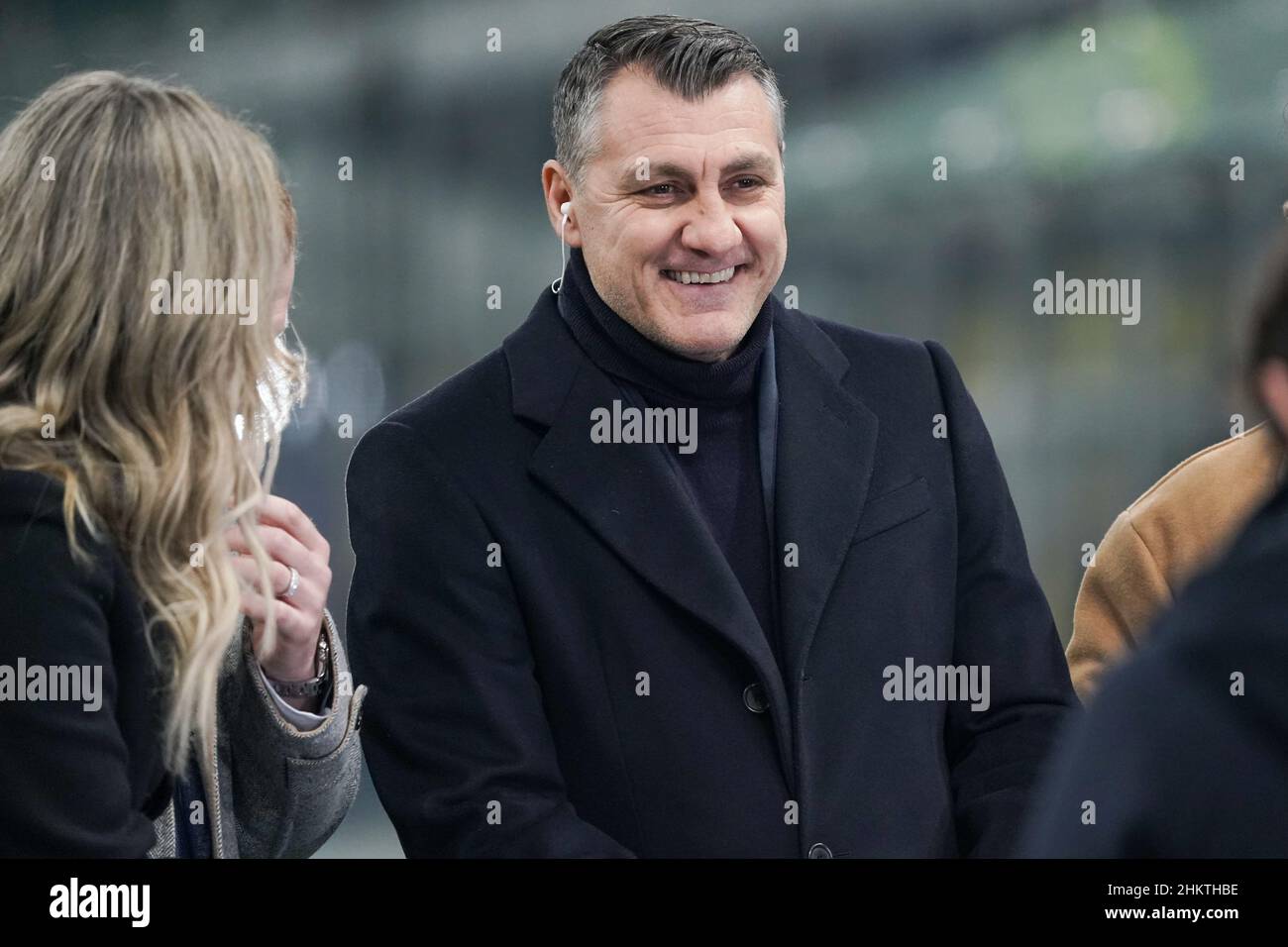 Christian Vieri during the Italian championship Serie A football match ...