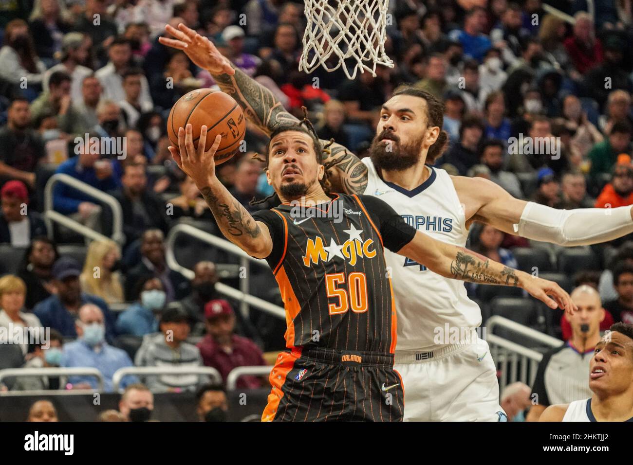 Orlando, Florida, USA, February 5, 2022, Orlando Magic Point Guard Cole ...