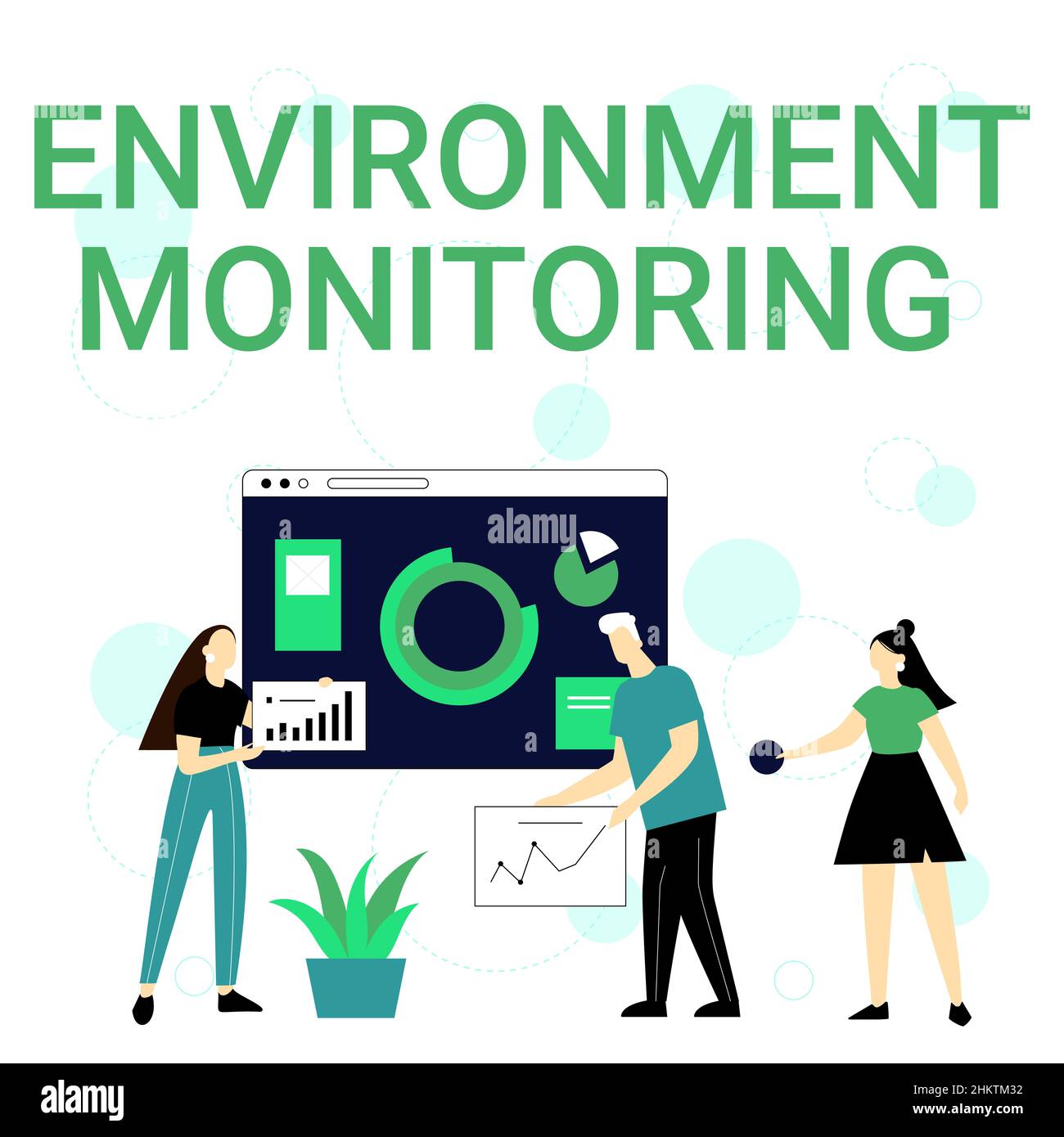 Text sign showing Environment Monitoring. Business overview observing ...