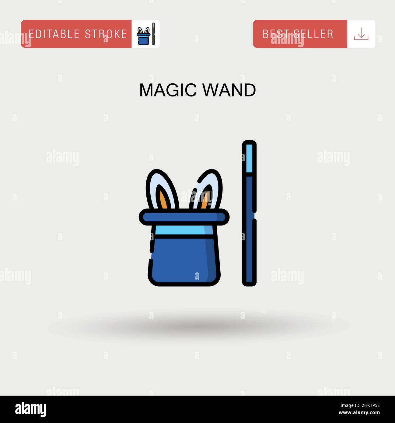 Magic circus wand hi-res stock photography and images - Alamy