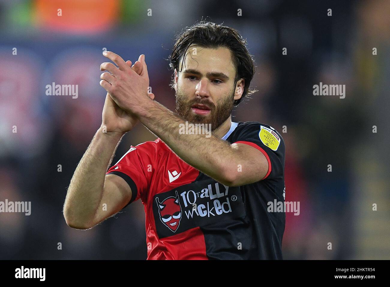 Swansea, UK. 05th Feb, 2022. Ben Brereton #22 of Blackburn Rovers ...