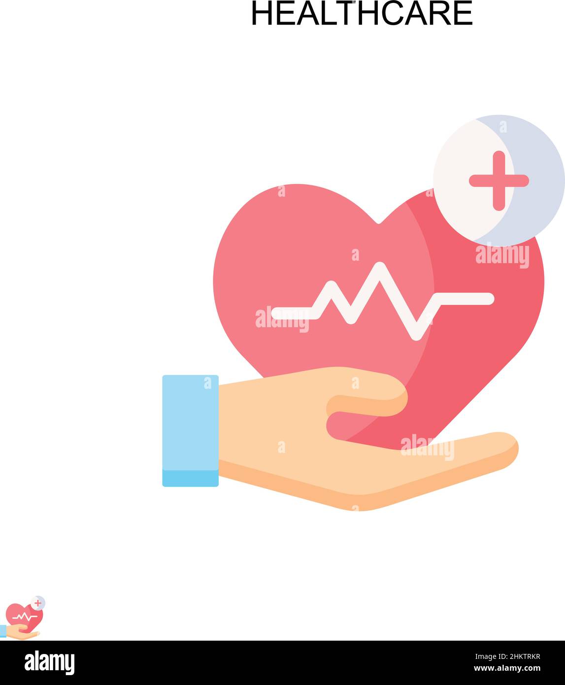 Digital healthcare icon Stock Vector Images - Alamy