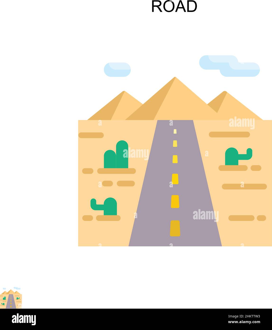 View old gray road Stock Vector Images - Alamy