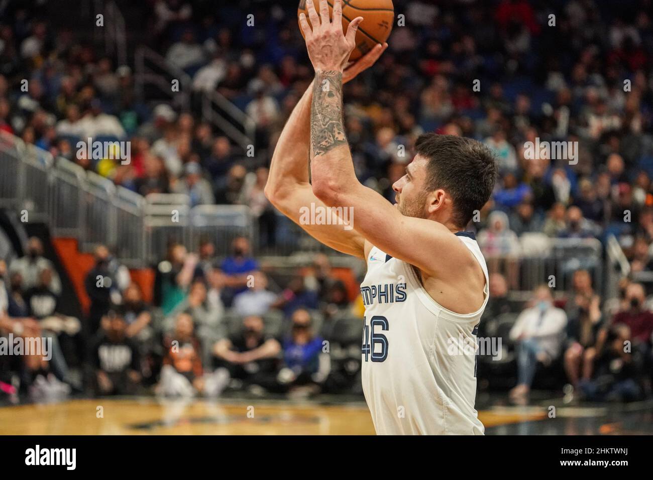Orlando, Florida, USA, February 5, 2022,Memphis Grizzlies Shooting ...