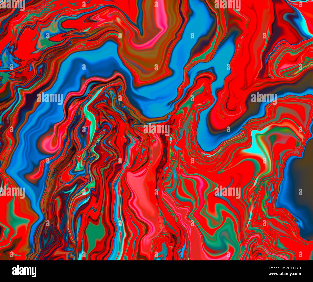 Abstract fluid digital wave digital art hi-res stock photography and ...