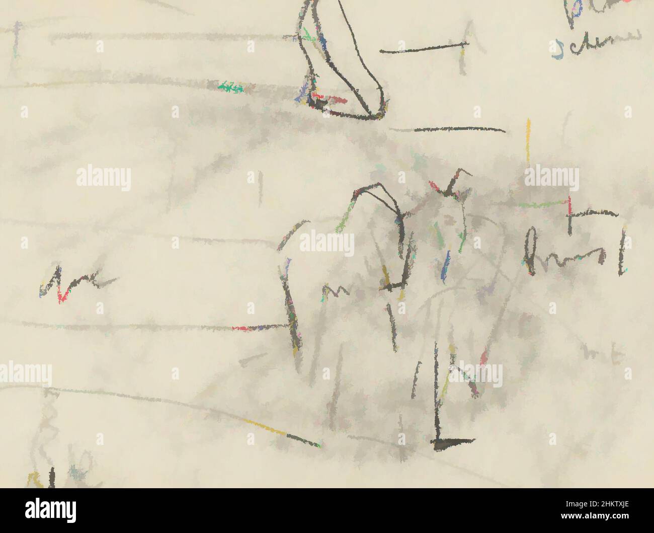 Art inspired by At dusk. Horse in the Place des Ternes in Paris. Paris ...