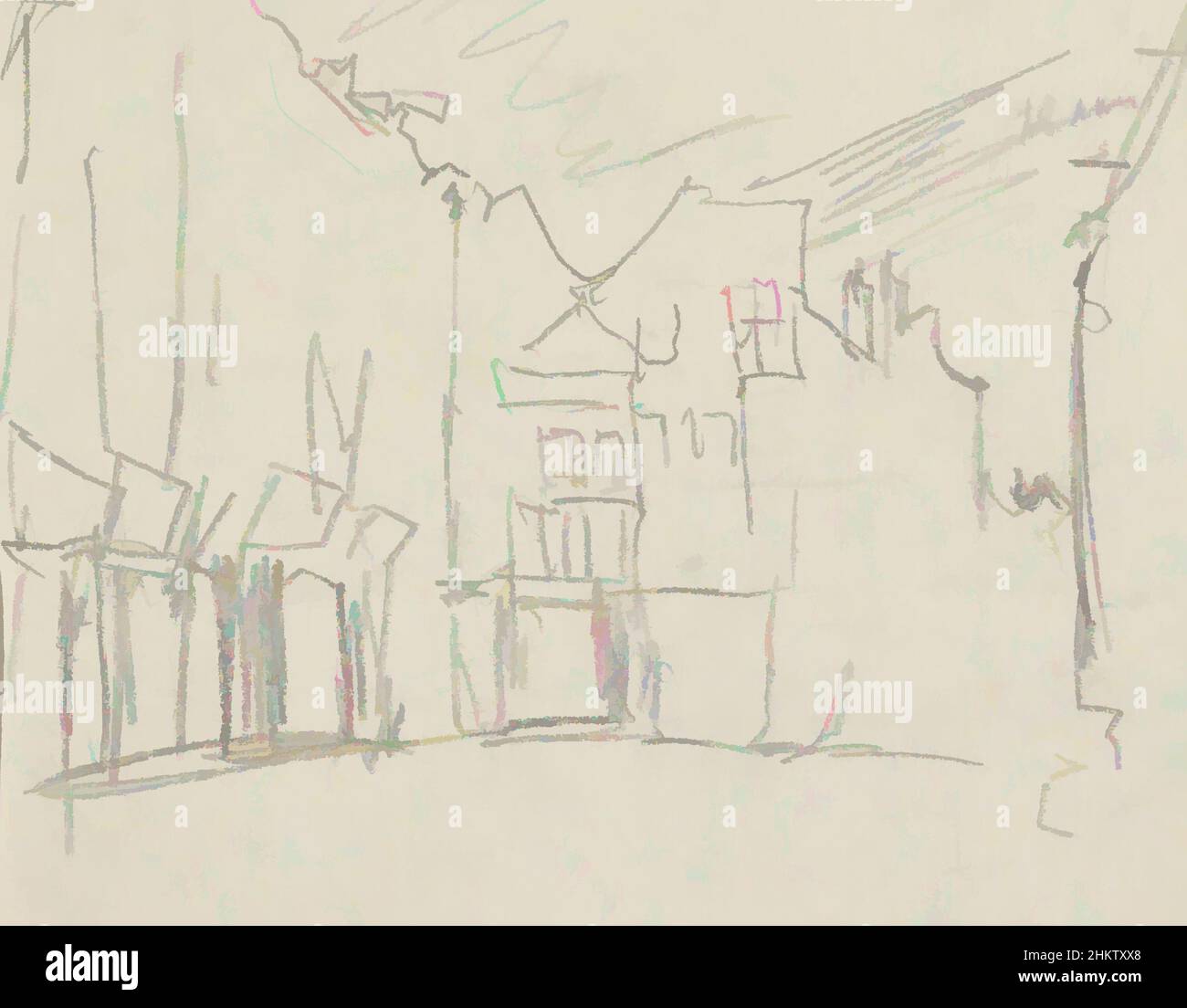 Art inspired by View of the Paleisstraat in Amsterdam The Netherlands ...