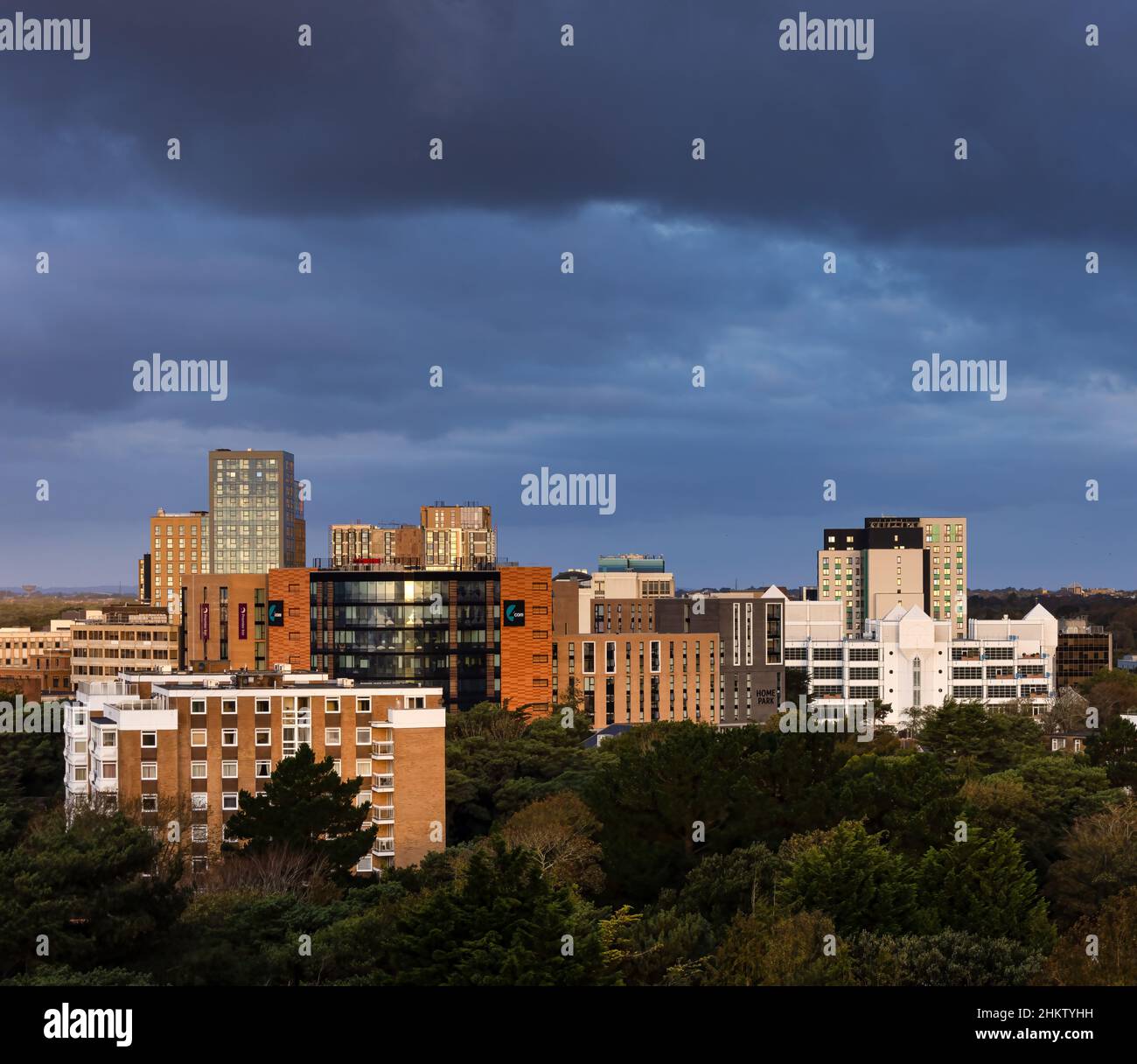 Bournemouth town centre Stock Photo - Alamy