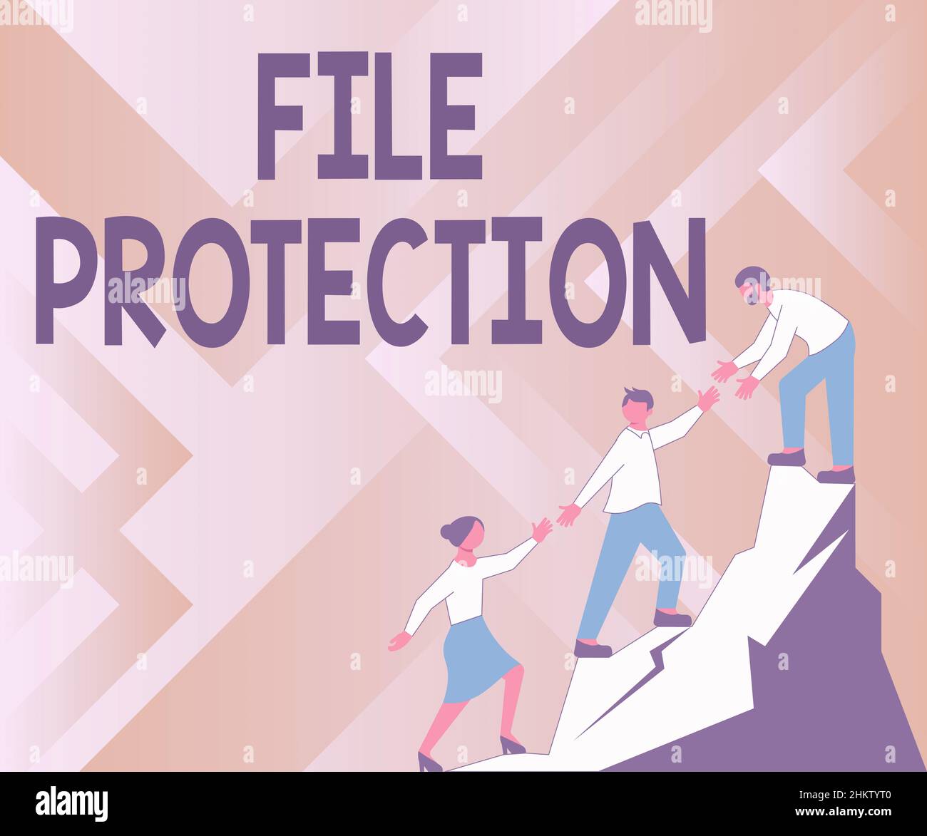 Text sign showing File Protection. Conceptual photo Preventing ...