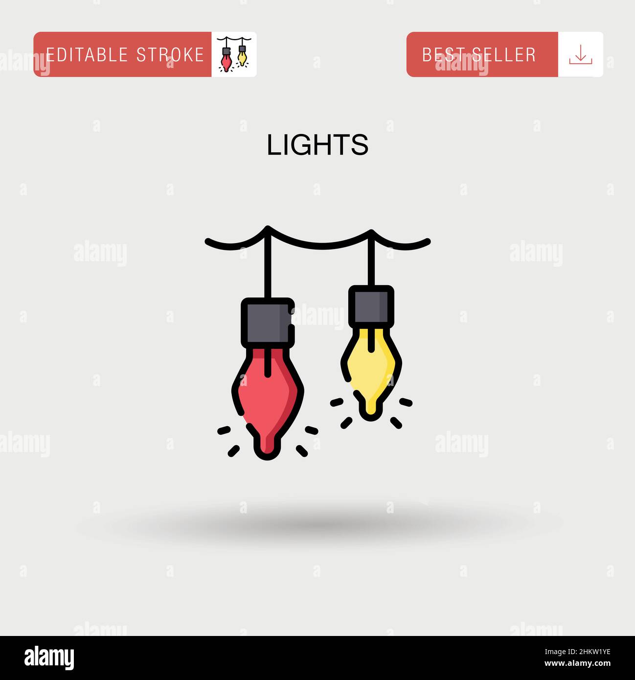 Glow of street lights Stock Vector Images - Alamy