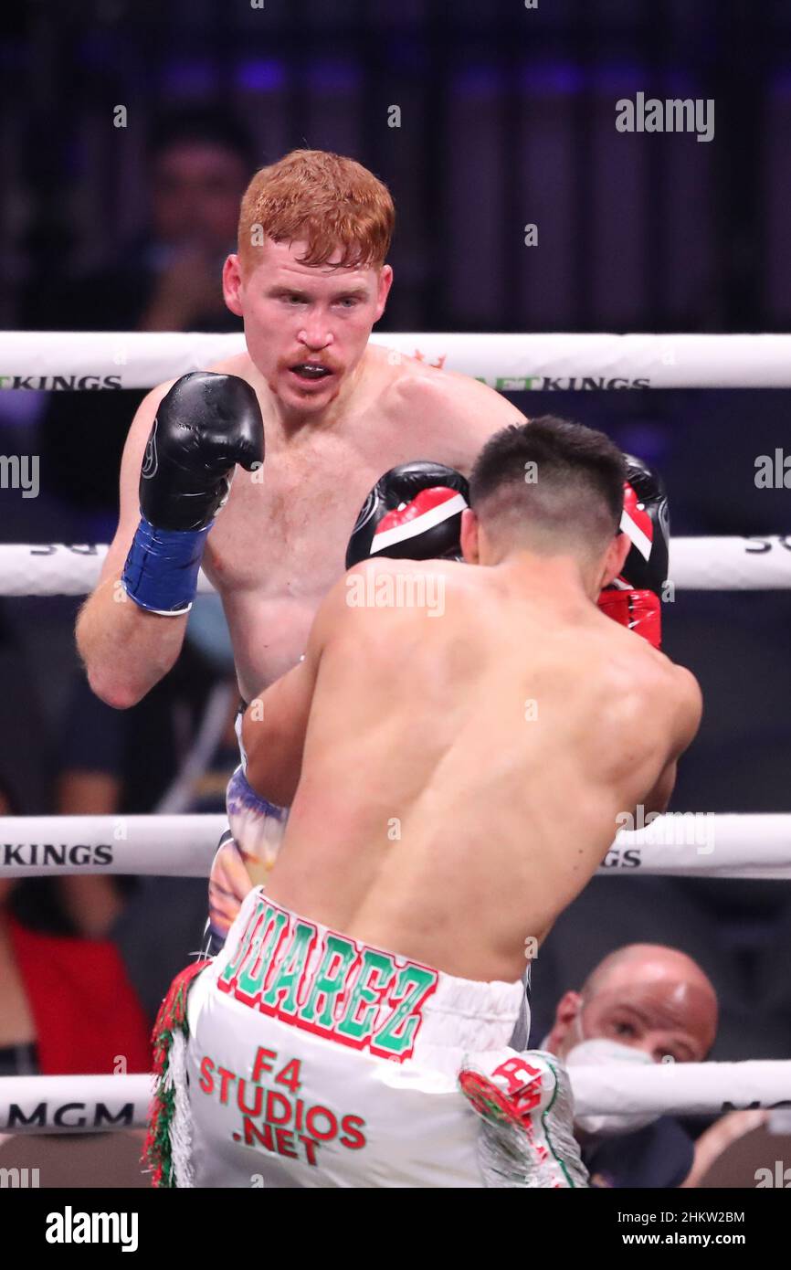 Las Vegas, Nevada, USA. 5th Feb, 2022. LAS VEGAS, NV - FEBRUARY 5: (L-R ...